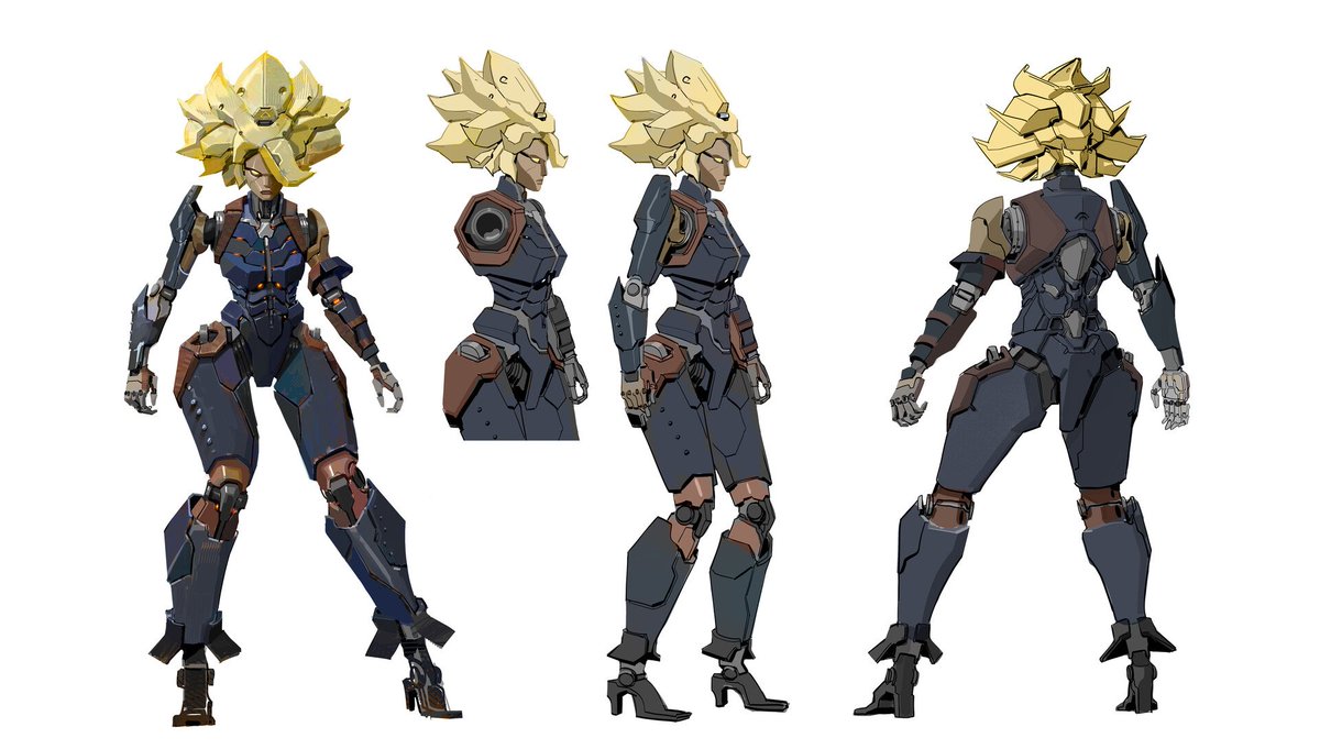 「Star Walkin Mecha Rell Concept Art by Mauro Belfiore https:/」Spideraxeの漫画