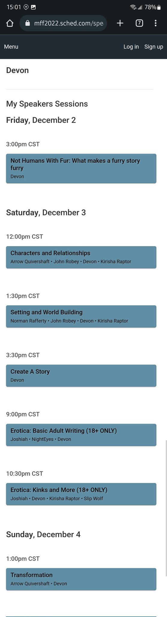 Devon DeFatAssOo on Twitter: "Gonna be at #MFF2022 this year! Got a bunch of writing panels Imma ...