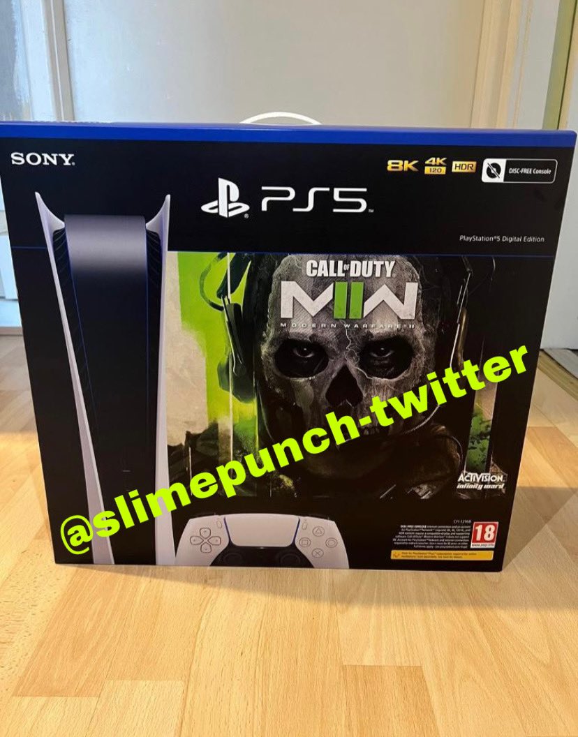 SLIME on Twitter: "ITS YOUR LAST CHANCE TO ENTER CALL OF DUTY MW2 BUNDLE PS5 ⏳ (ENTER LIKE ...