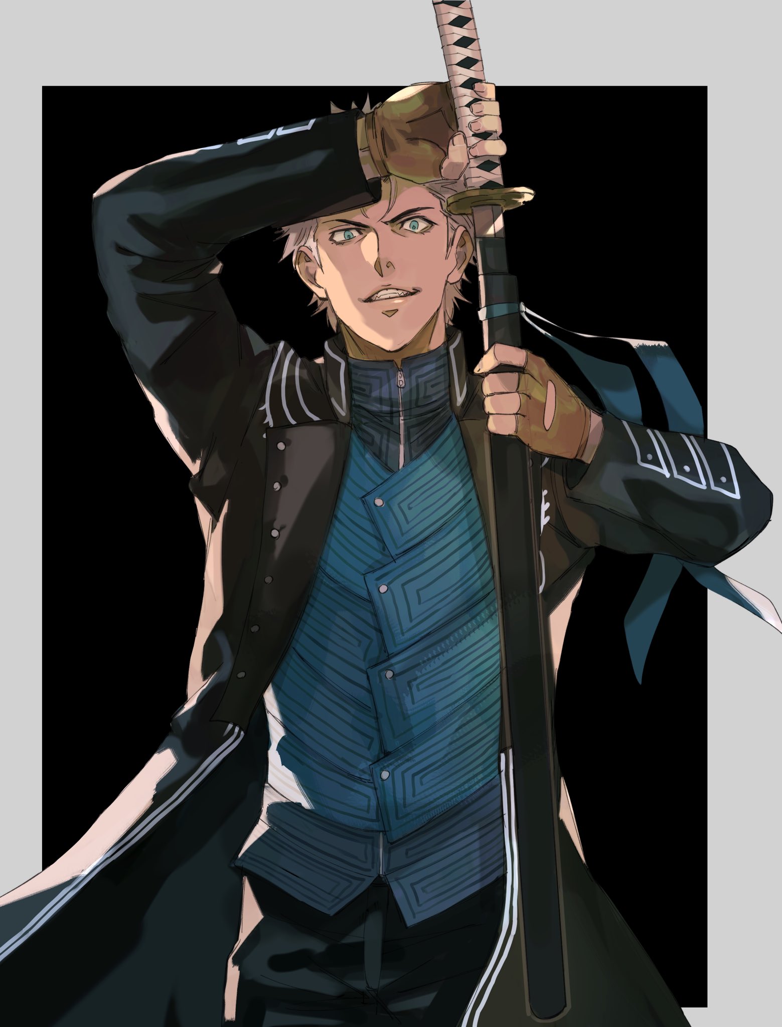 on Twitter: "Vergil 💙 #DevilMayCry https://t.co/fGTzcI90Px" / Twitter