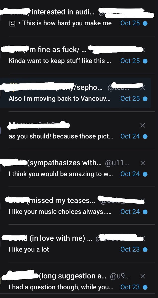 You wonder how I keep track of my fans, it’s by writing little memos ...