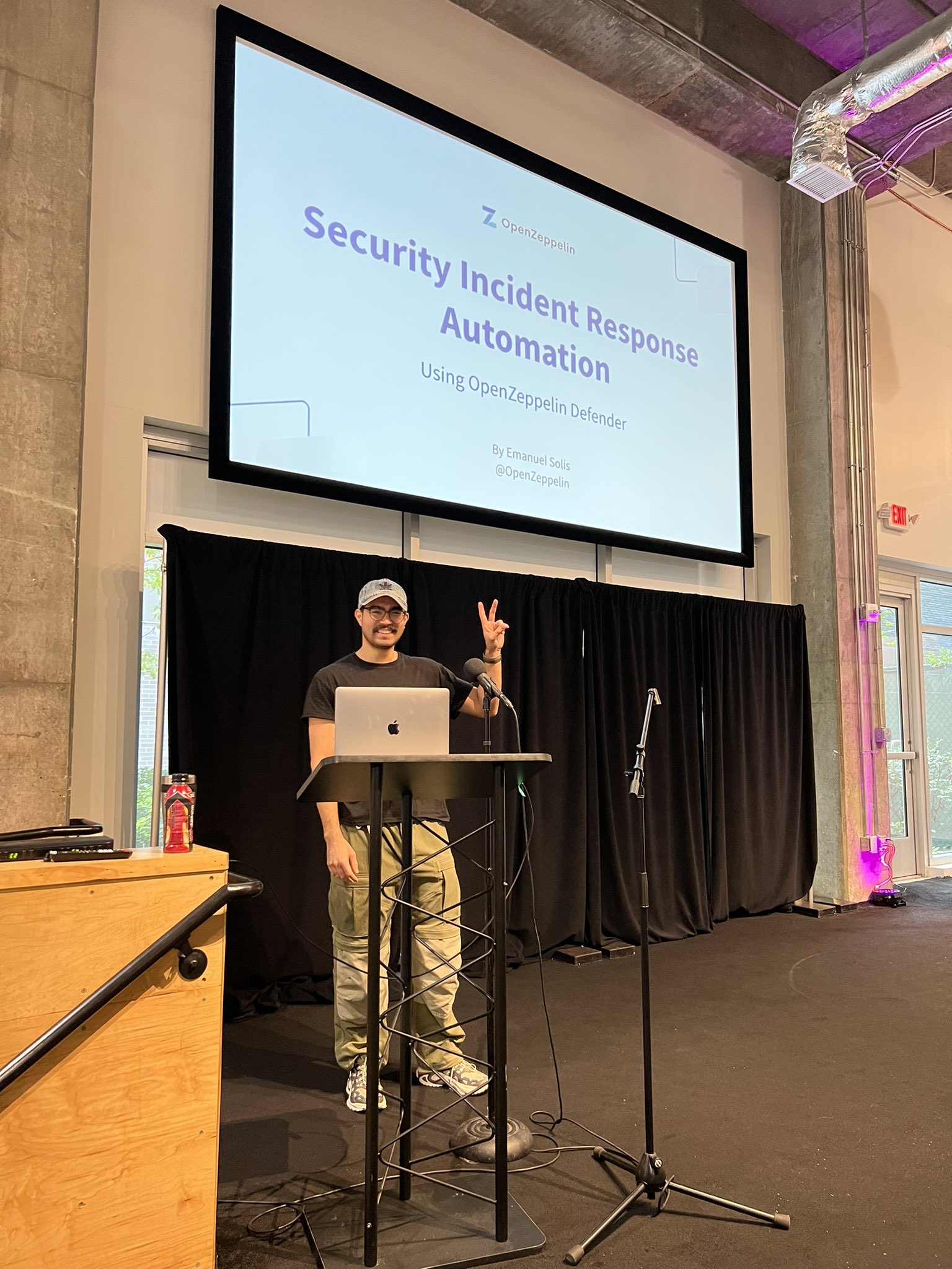 OpenZeppelin on Twitter: "Last weekend at Web3 ATL @emnul_ hosted an OpenZeppelin Defender ...