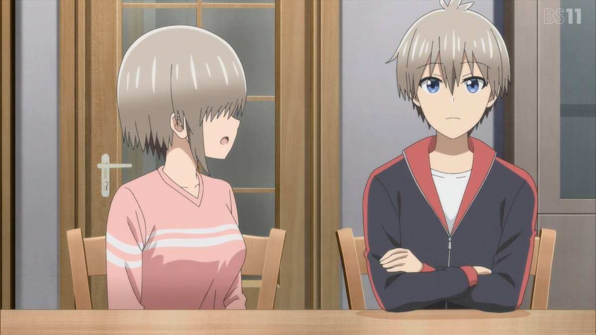 午後の紅茶 on Twitter: "おっぱいデカい一家 #uzakichan #宇崎ちゃん #bs11"