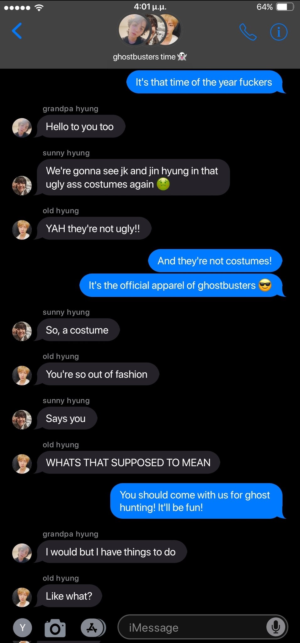sof ♡̶ new au posted! on Twitter: "[00:02] ↳ ugly costumes #jikookau https://t.co/5UoxOaaii7 ...