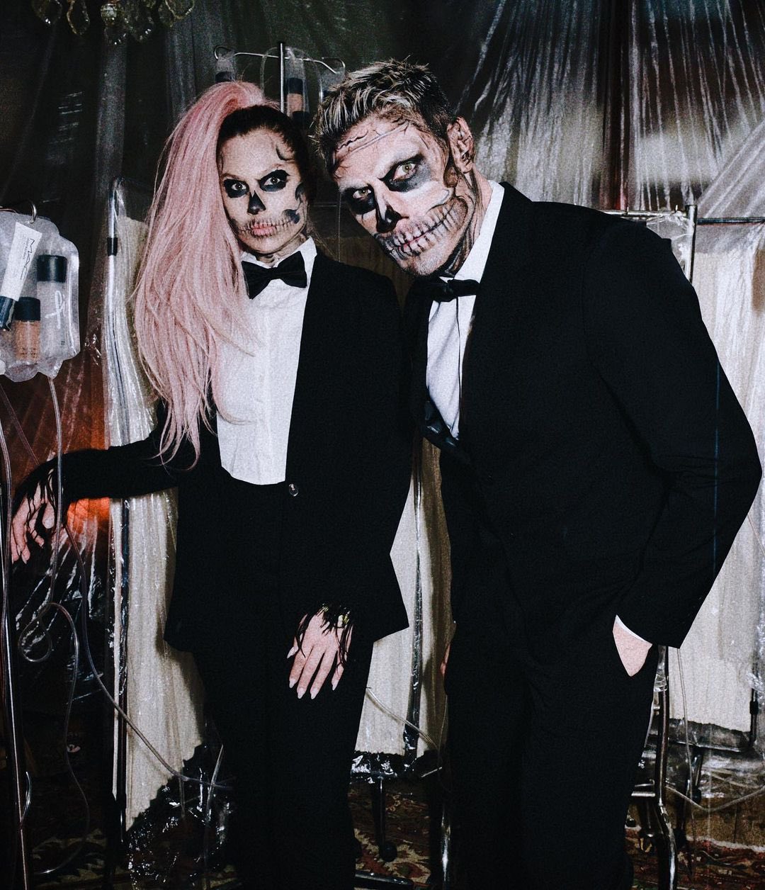 Lady Gaga Born This Way Skeleton Guy
