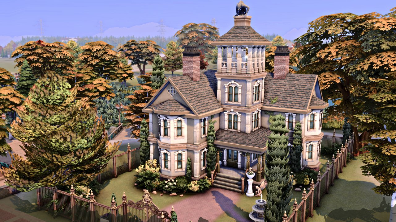 Sims 4 Victorian House Victorian House The Sims 4 Catalog
