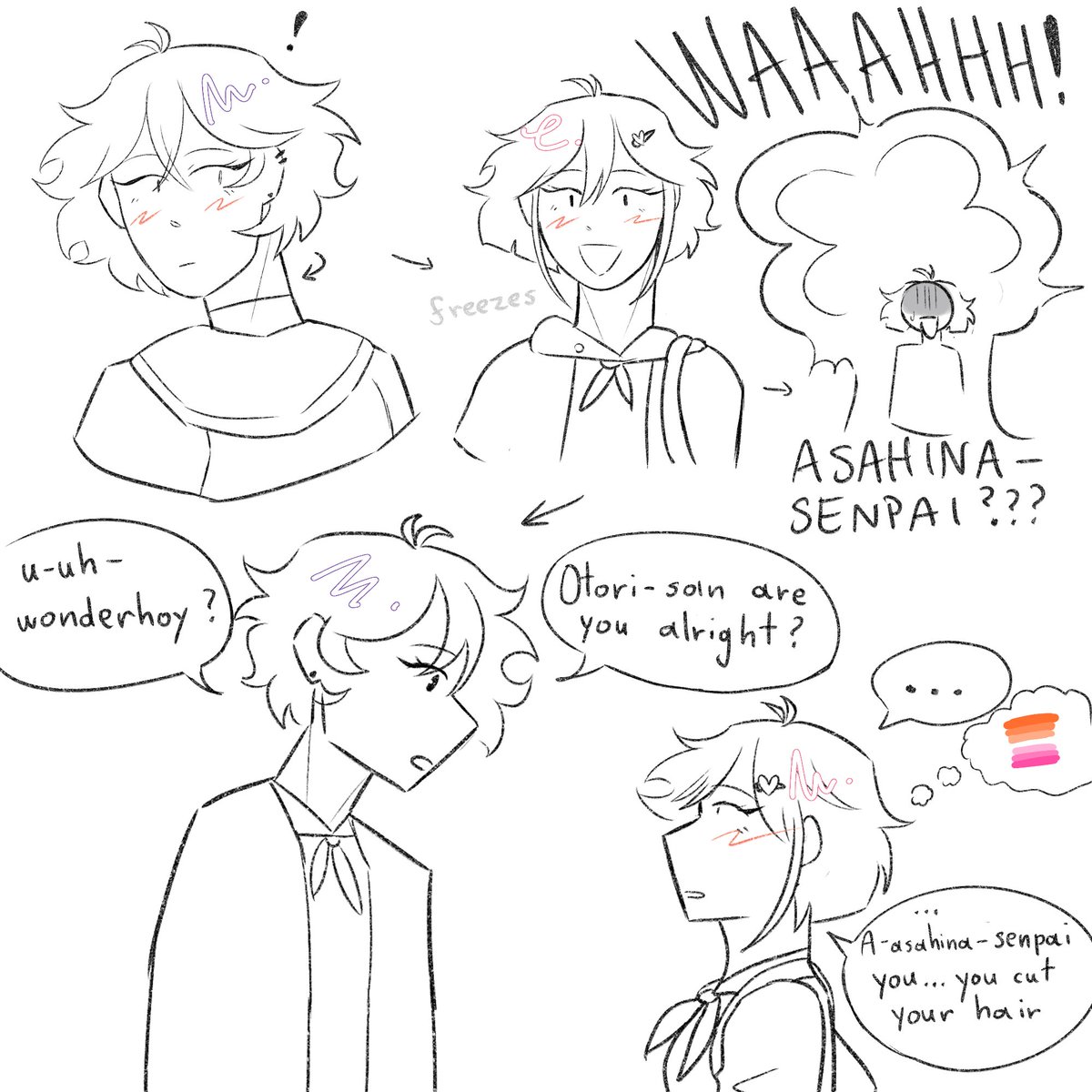 angie 🎡 on Twitter: "RT @arxiearts: ️🍬 #prsk_GL #まふえむ"