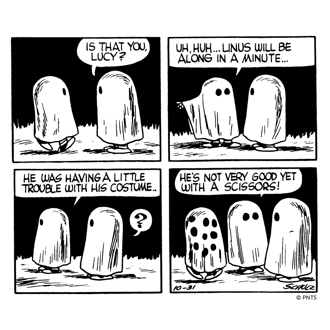 Peanuts Comics Halloween