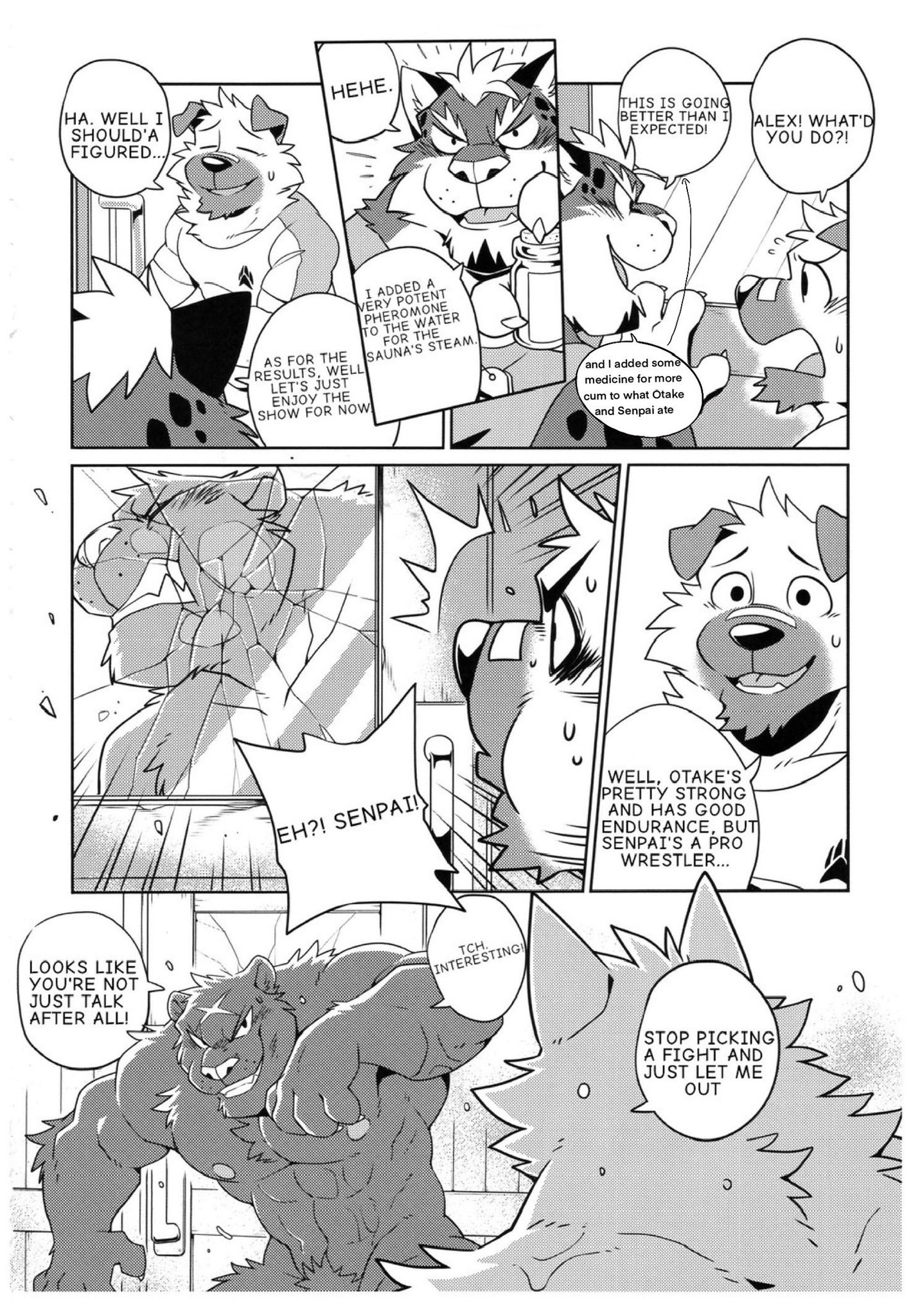 Furry World on Twitter: "spoiler 😅😁 information note: friends, I am making comics for the first ...