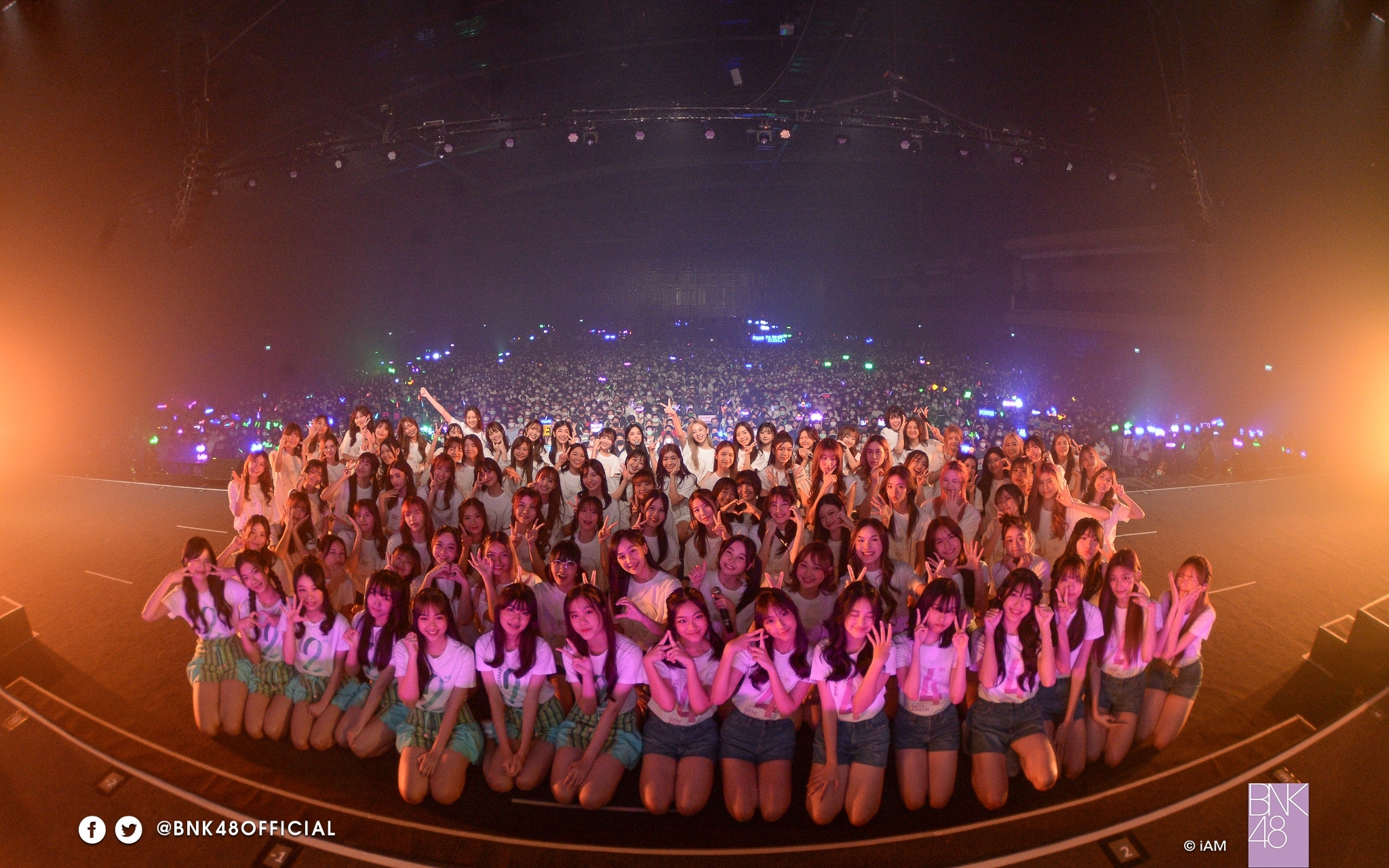 BNK48 #BNK48_Believers ☁️🌟 on Twitter: "💜 #BNK48CGM48RequestHour2022 💚 ภาพบรรยากาศงาน BNK48 ...