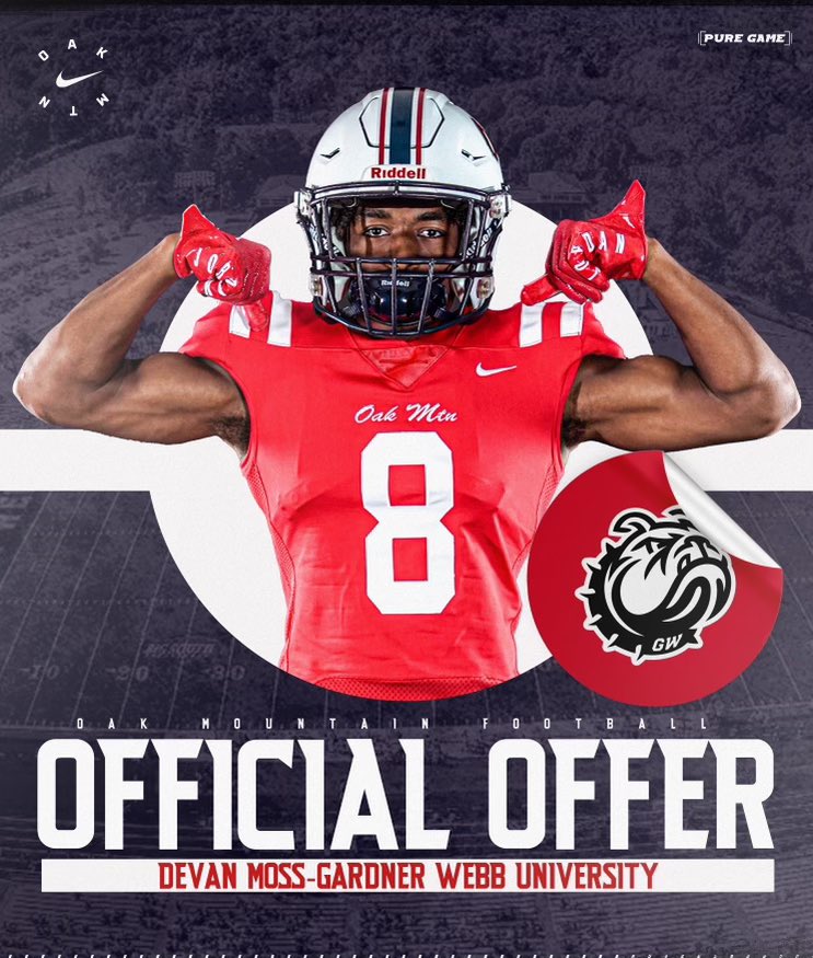 Devan Moss on Twitter: "Thanks @GWUFootball @OakMntRecruits @TCrane4Au @coachcwells25 ...