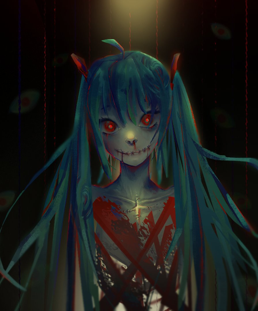 初音ミク「#HappyHalloween #初音ミク #VOCALOID #ハロウィン 」|meekieのイラスト