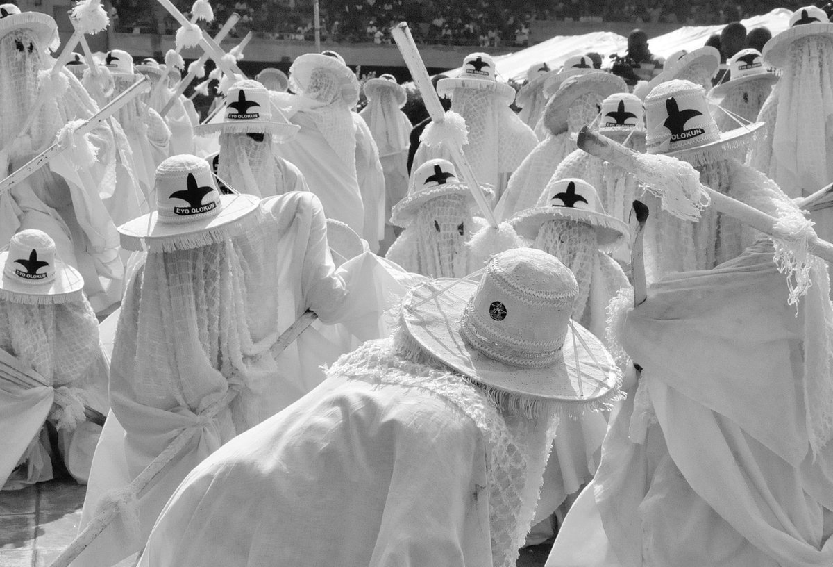 Eyo festival known as the Adamu Orisha Play, is a Yoruba festival ...