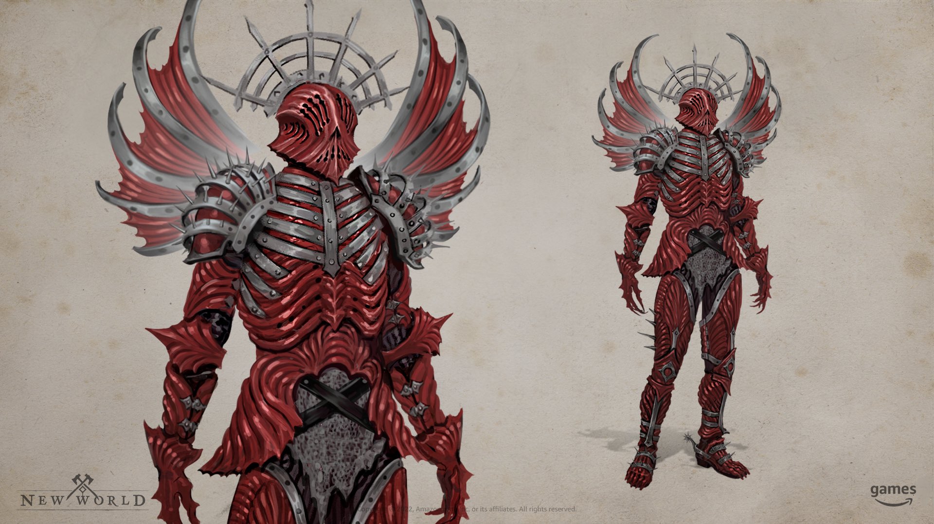 Demon Armor Concept Art