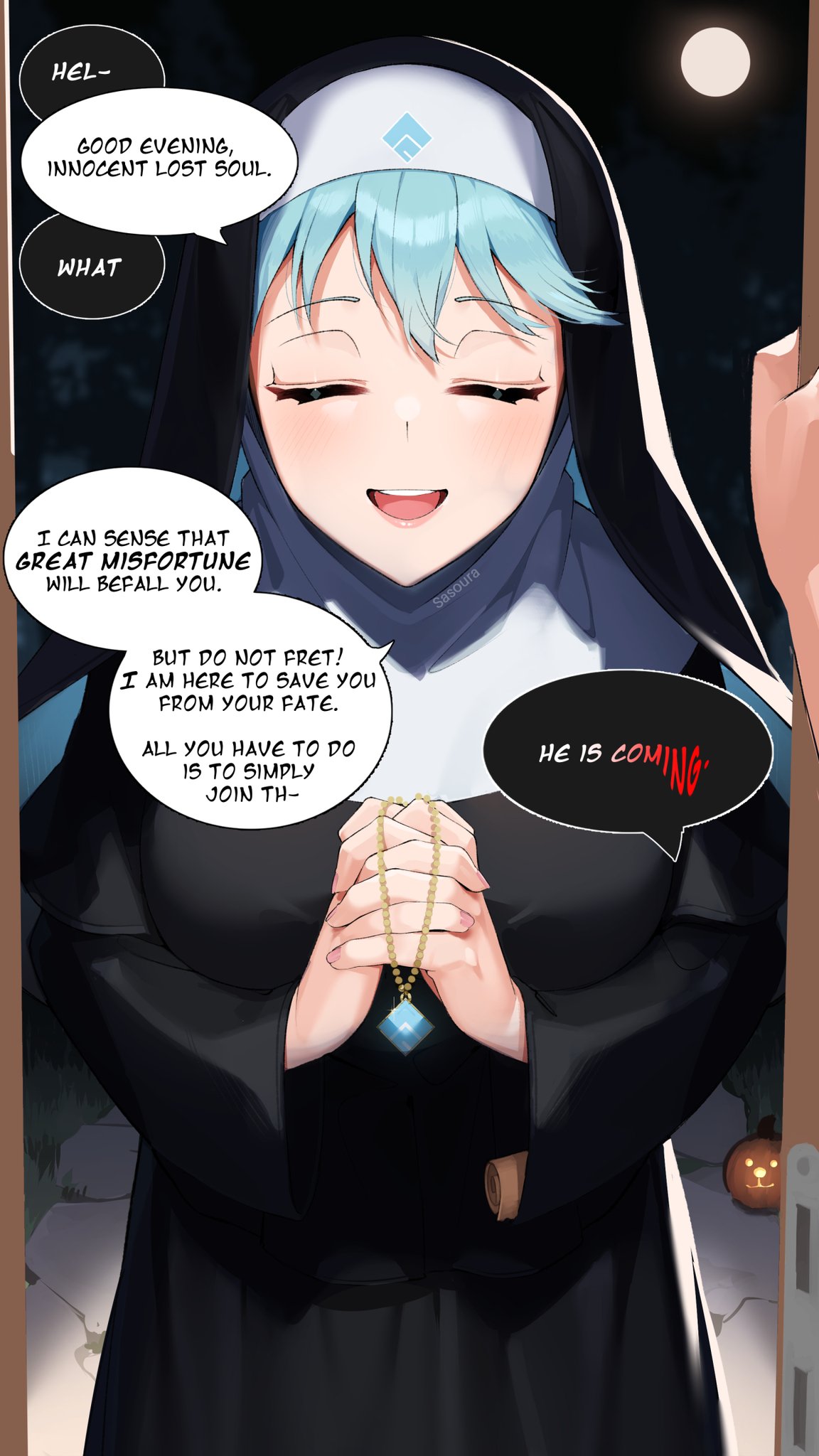 Sasoura on Twitter: "Aqua doin a lil advertising on halloween 😳 https://t.co/8WfpcAgobu" / Twitter