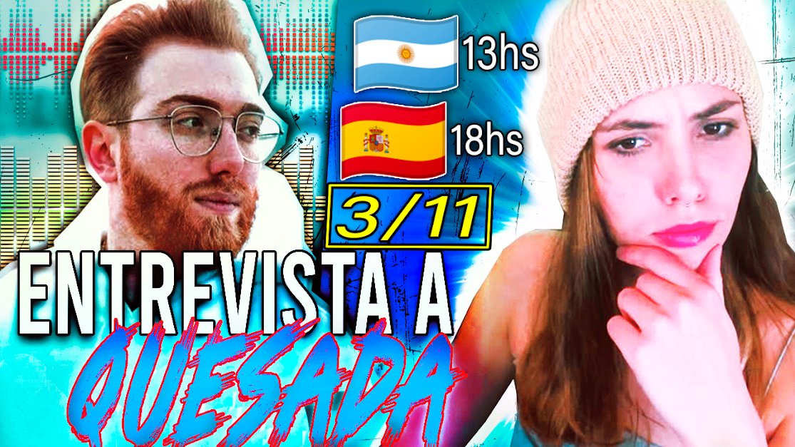 Vene🔥 on Twitter: "Hace una semana y pico estoy pensando y preparando las preguntas para la ...