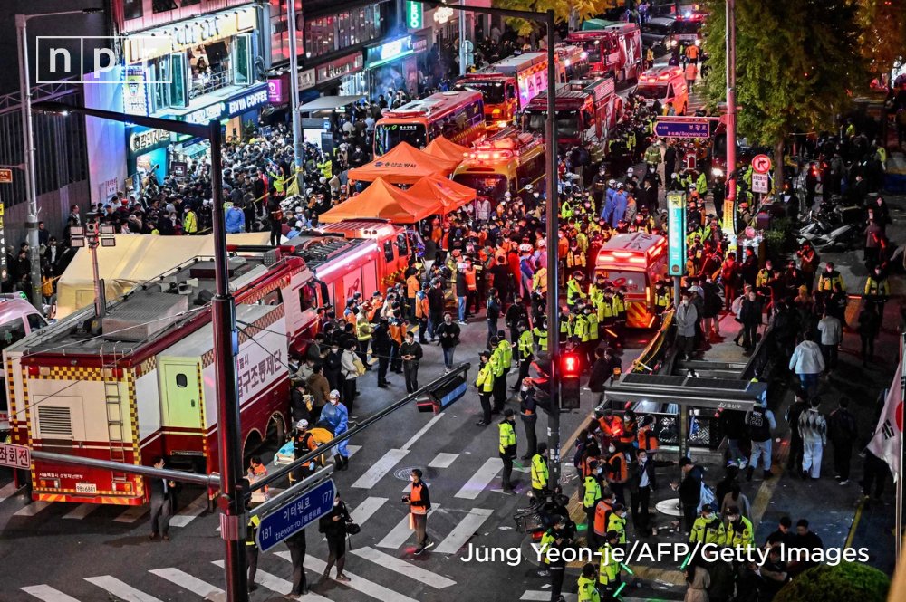 NPR on Twitter: "A crowd surge in Seoul killed more than 150 people and injured more than 140 ...