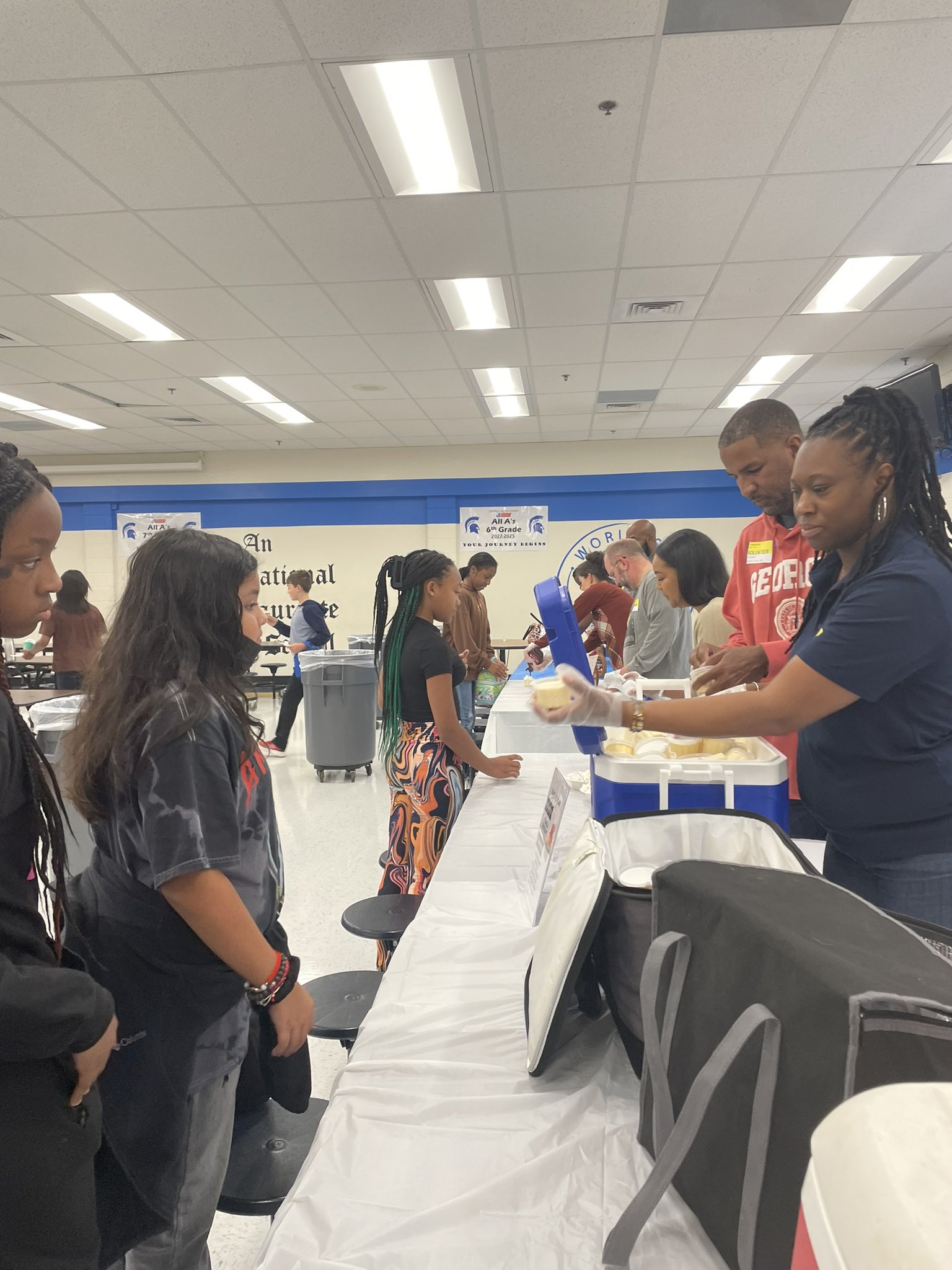 Campbell Middle on Twitter: "6th grade won an ice cream party for having the most PTSA members ...