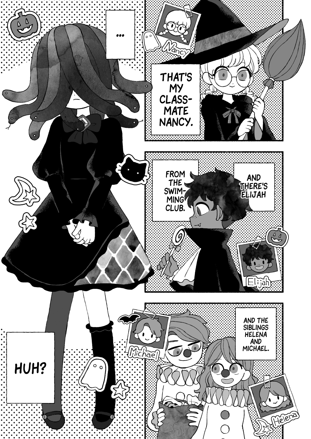 Danke fürs Lesen on Twitter: "An Unknown Kid on Halloween by @mido_mads [EnglishTL/英訳!] (1/3 ...