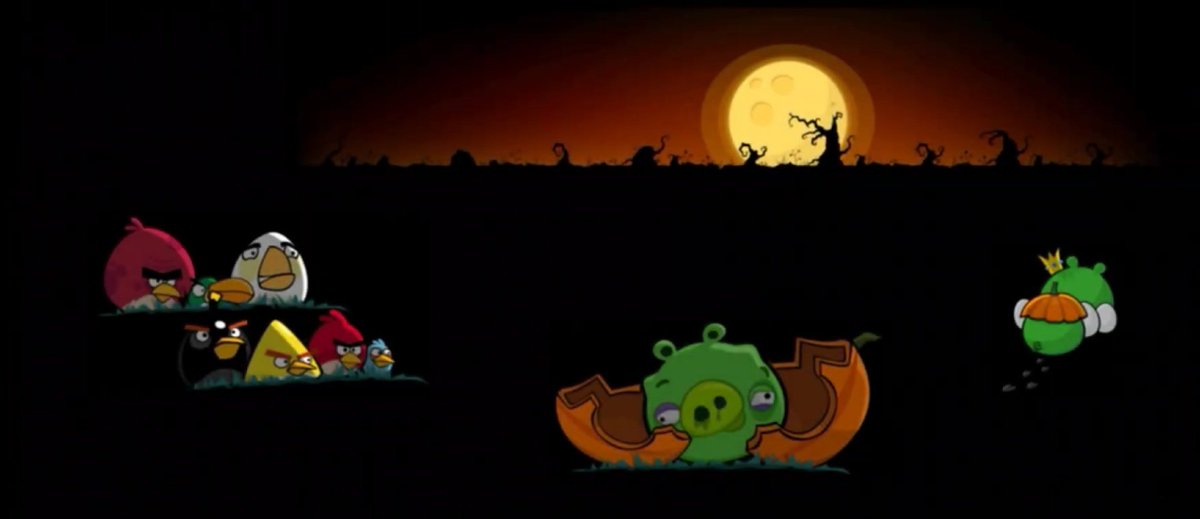 Angry Birds Seasons Halloween