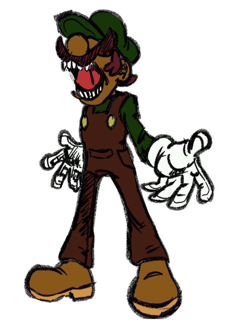 EXE Clash on Twitter: "For those who weren't at the Luigikid Direct, PS135 by @Fire_Mario_Fan ...