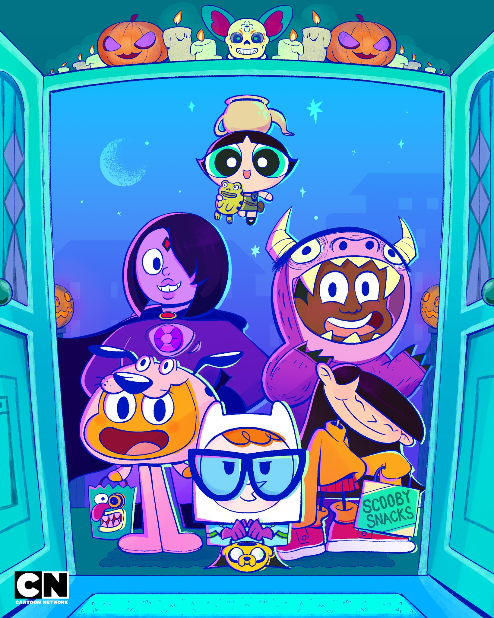 Cartoon Network LA on Twitter: "¿Dulce o truco? 👻🍬🍫 Veamos cuántas referencias de tus shows ...