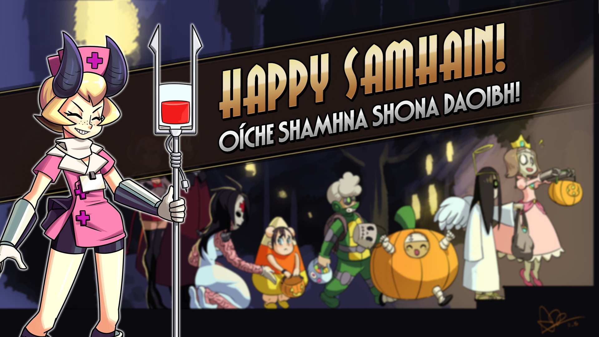 Skullgirls on Twitter: "Did you know that Halloween is based on an ...