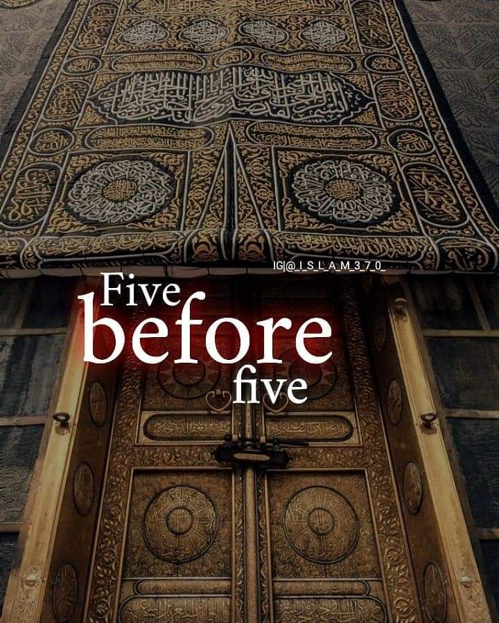 Five before five 📝 Must Read 📚 - المسلسل من Cool_Ustaaz @Cool_Ustaz - رتبها
