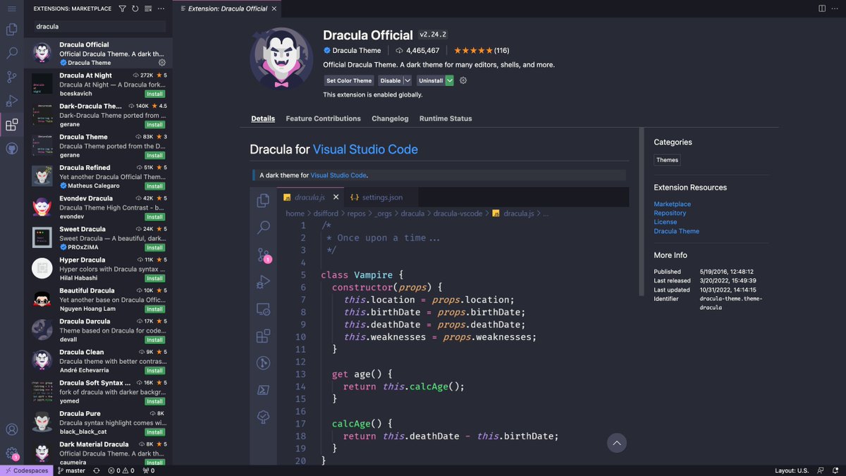 GitHub on Twitter: "Today's as good a day as any to try out a new dark theme in your terminal ...