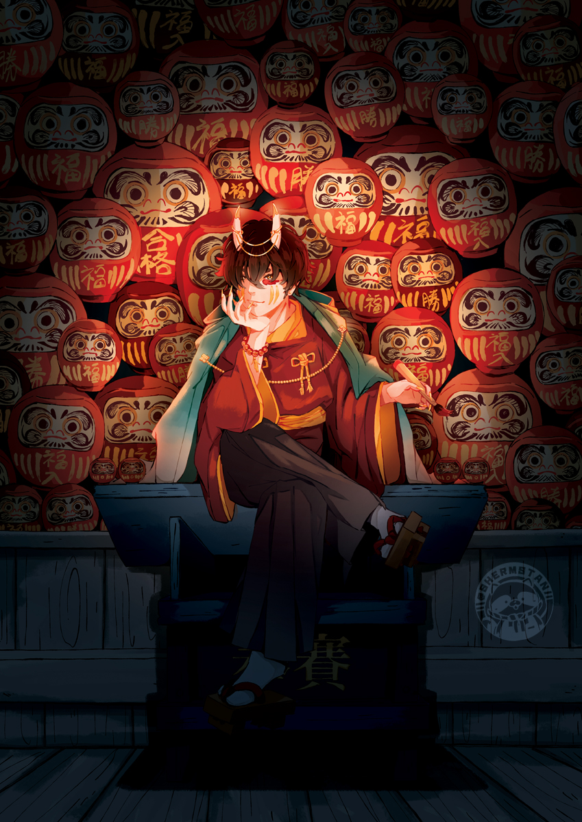 「A symbol or perseverance and good luck 」|⛩Sherms⛩ @ Doujima F35のイラスト