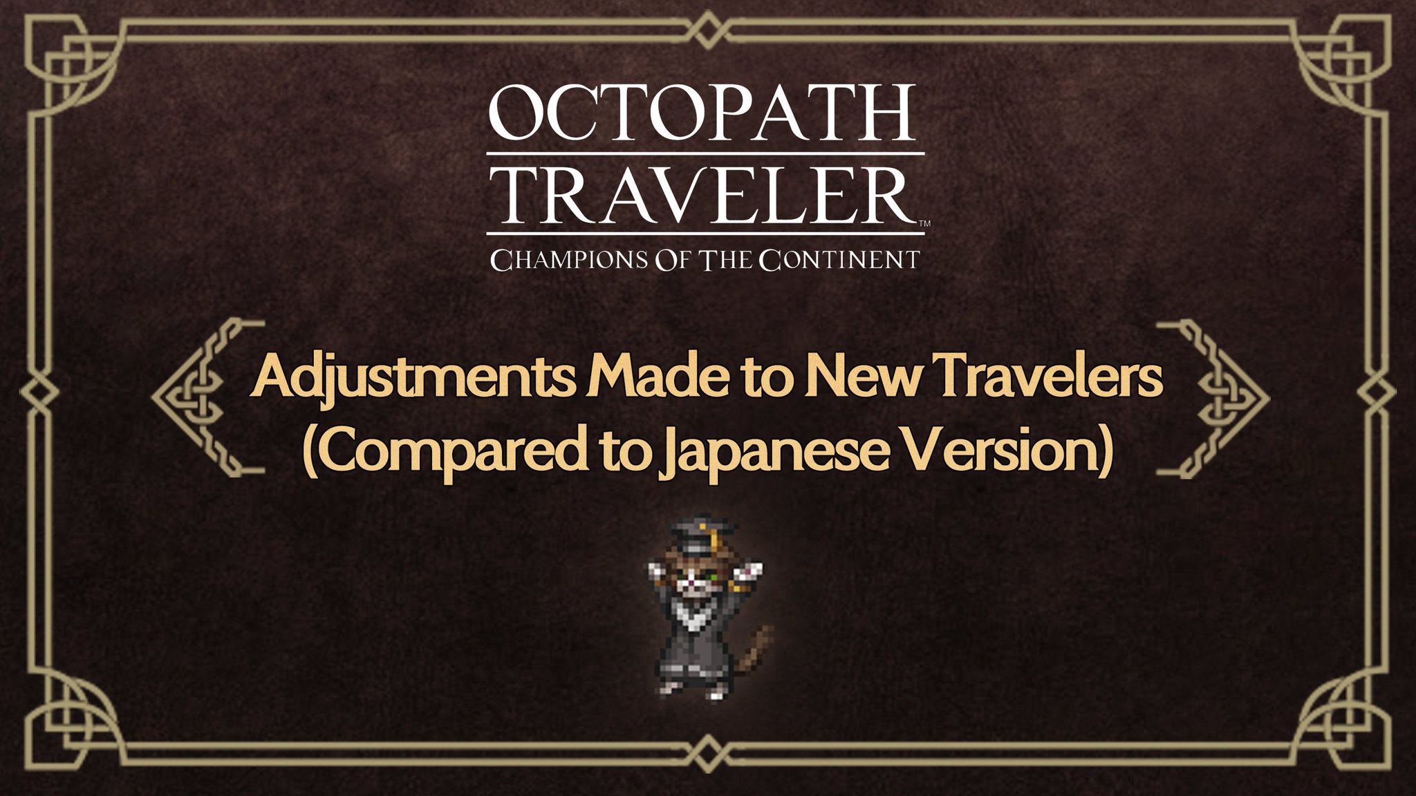 Octopath Traveler Cotc On Twitter Greetings Travelers In Attempt To