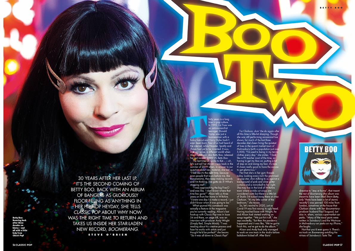 Classic Pop magazine on Twitter: "In our new issue, @bettyboomania tells us how @classicpopmag ...