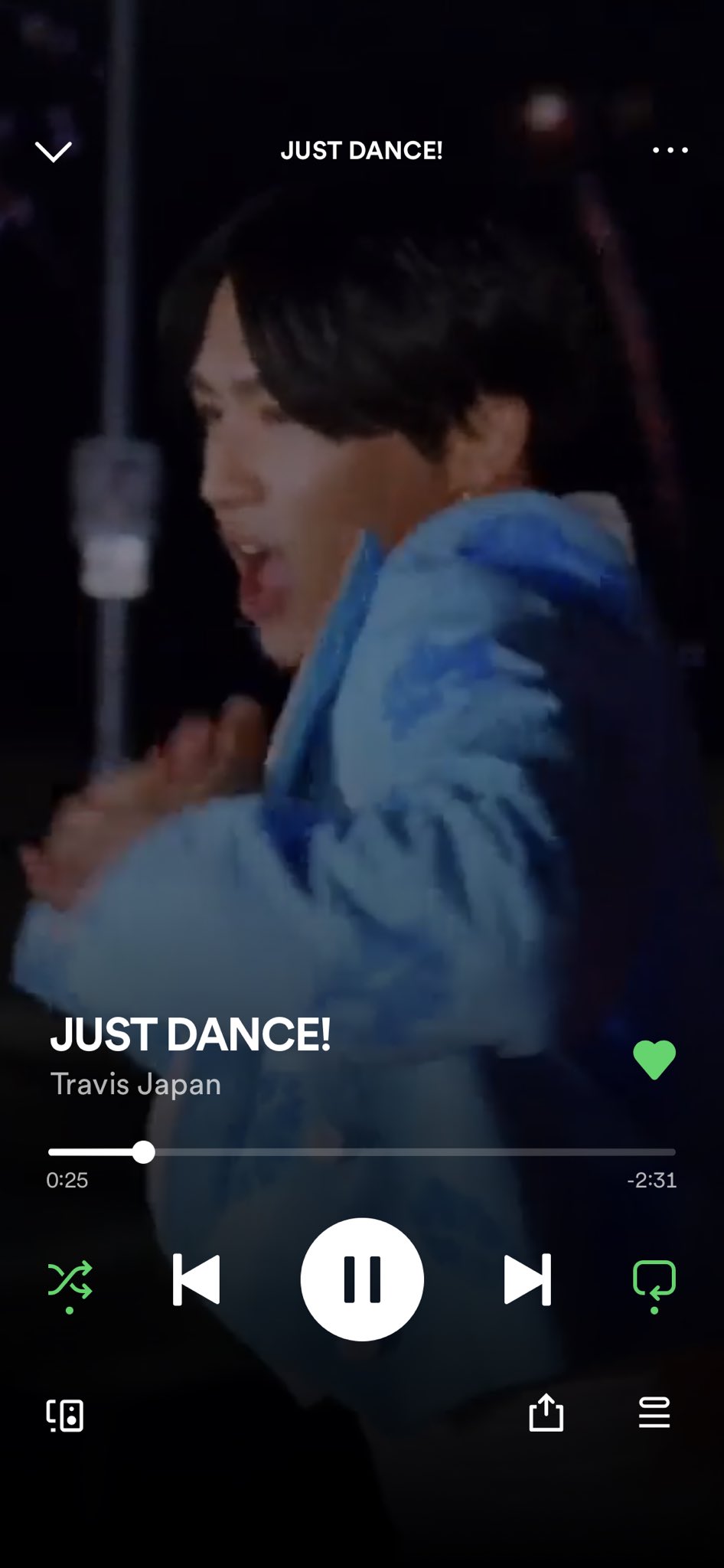 miawmiaw on Twitter: "ヤバいw 鬱陶しいほど（←言い方）元太だー！！😂 #TravisJapan #JUSTDANCE #Spotify_TravisJapan ...