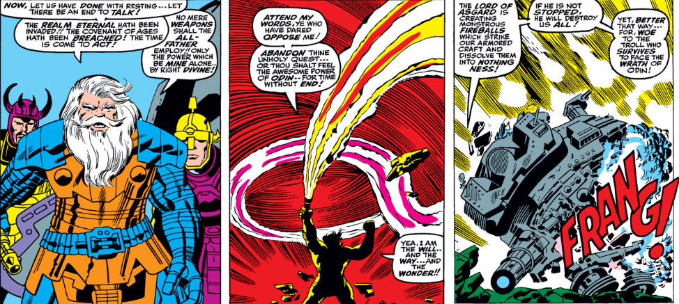 Odin Wonder Kirby The Evolution Of Marvel Cosmic, Part 4: King Kirby