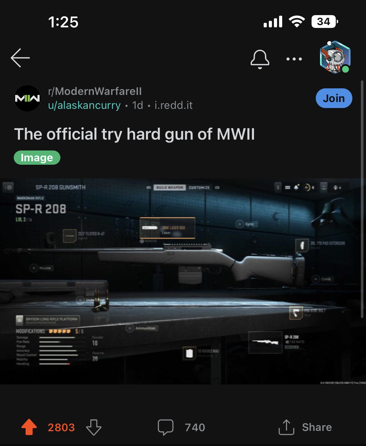 lee harvey teabag on Twitter: "@MW2CODHub Looks kinda familiar to something I posted on Reddit…🤔 ...