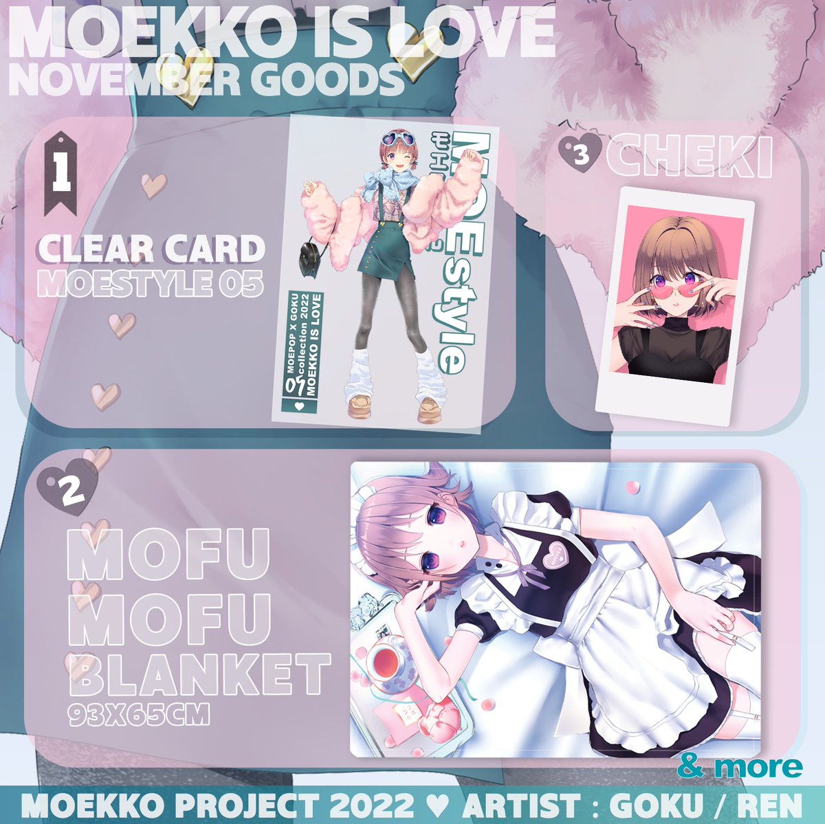 Ruru | MoePop on Twitter: "RT @MoekkoisLove: La clear card「MOESTYLE 05」, le tout doux Mofu Mofu ...