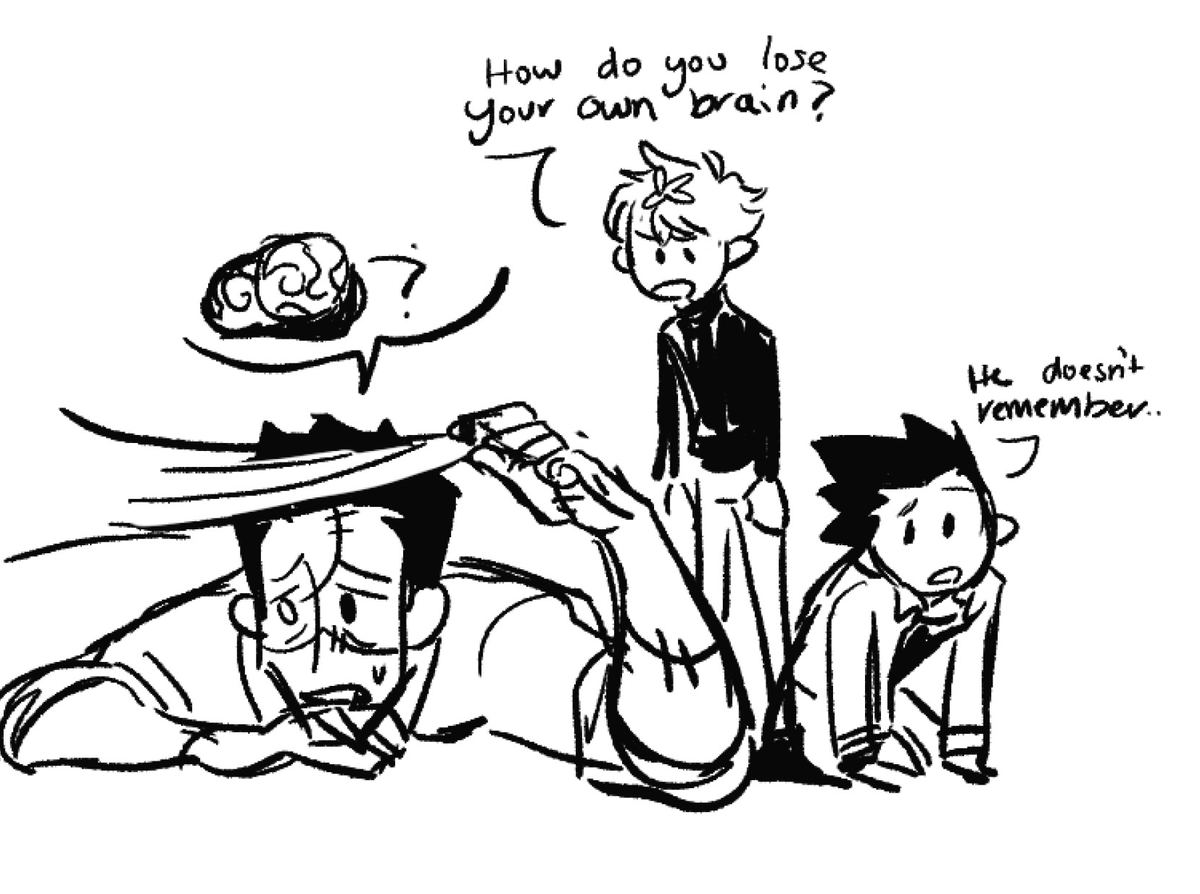 hxh has way too much text. Its so bad" It could always be 」☎️の漫画