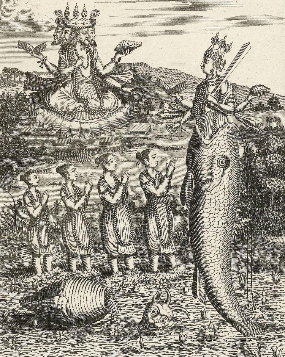 These striking 18th century French etchings that depict the avatars of ...