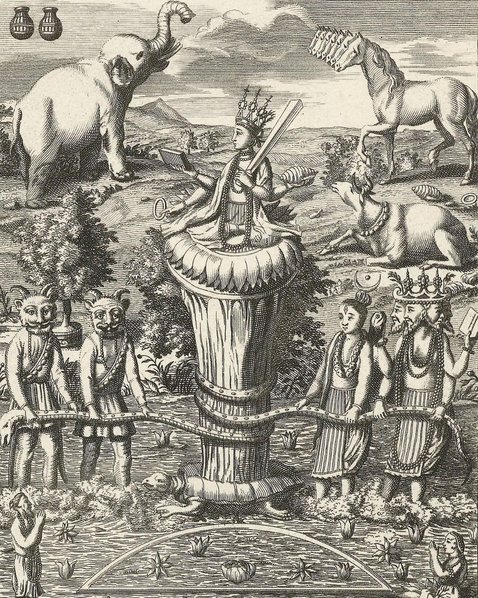 These striking 18th century French etchings that depict the avatars of ...