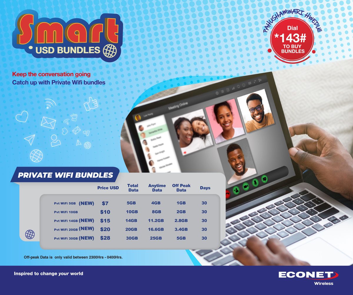 Econet Wireless On Twitter Smart Bundles Keeping You Connected To