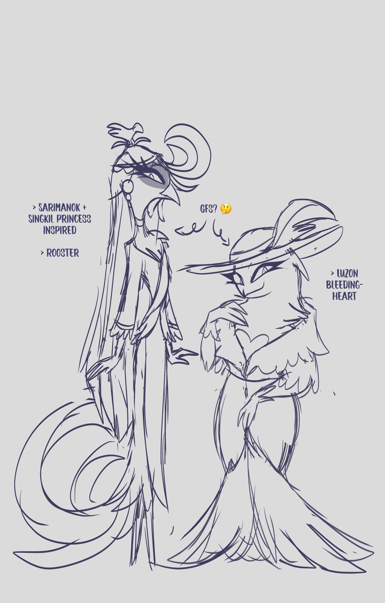 Tea 💖 on Twitter: "Sketching some oc ideas 🧐 https://t.co/hIjsz5FQlR" / Twitter