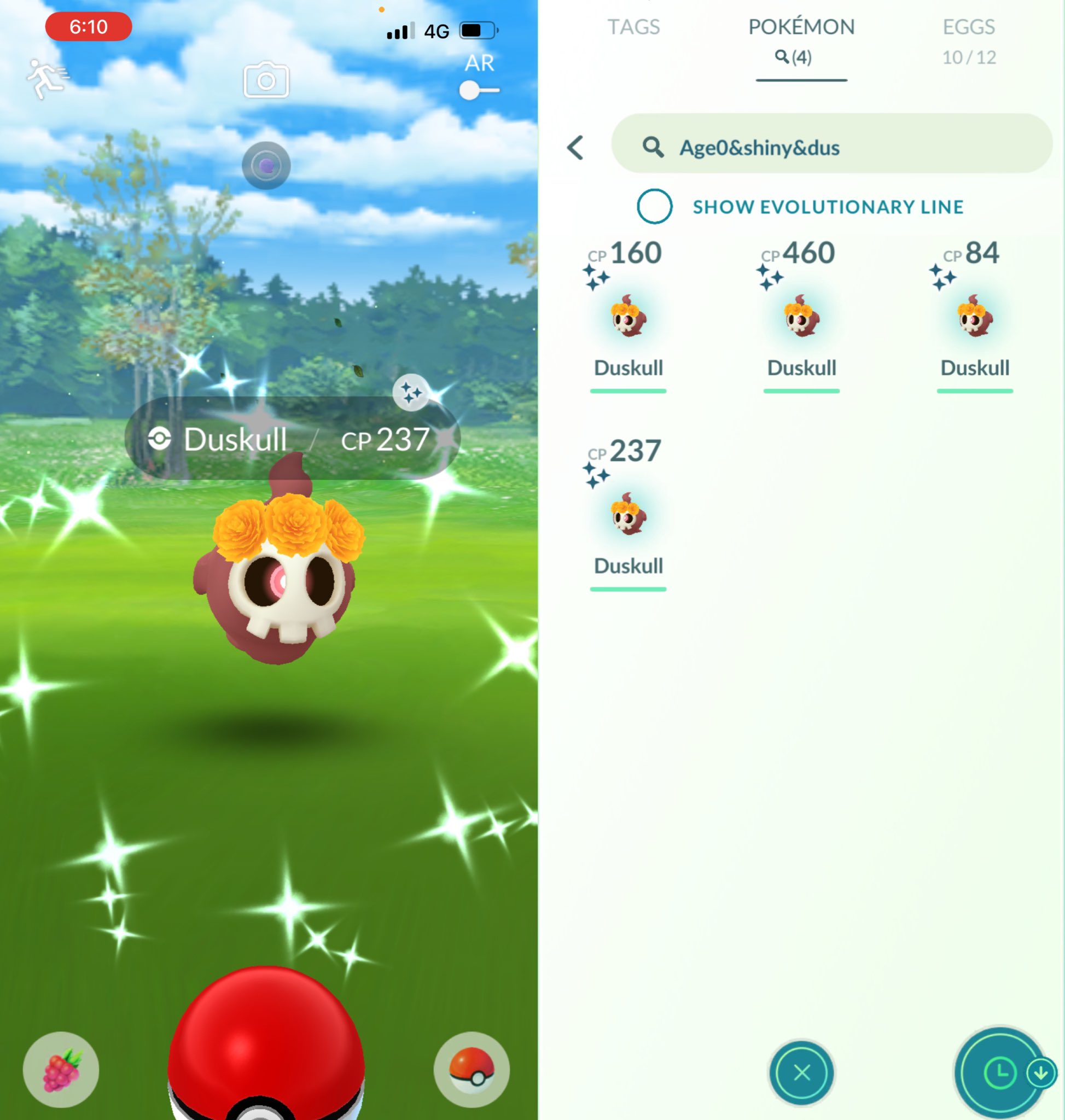 Shiny Duskull Pokemon