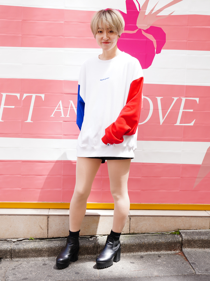 Street Girls Snap on Twitter: "【スナップ】 五十嵐さくらさん ショートパンツ/スライ ポイント『ボーイッシュガーリー』 https://sgs109.com/s ...