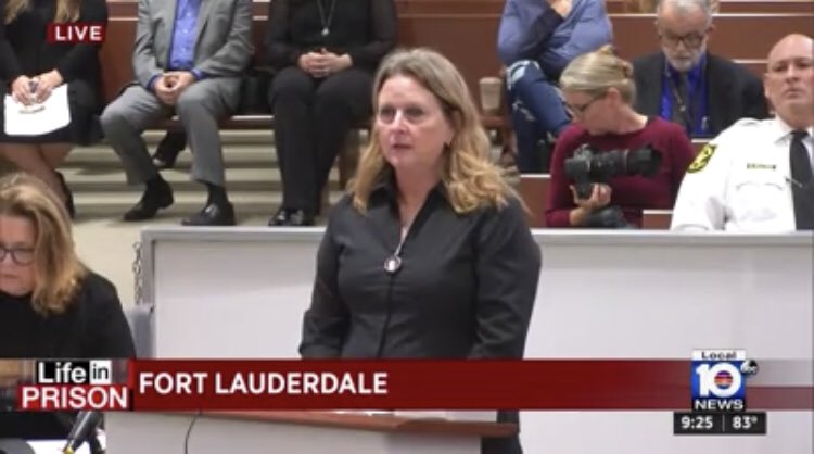 Sentencing for Parkland shooter is underway. First to give victim ...