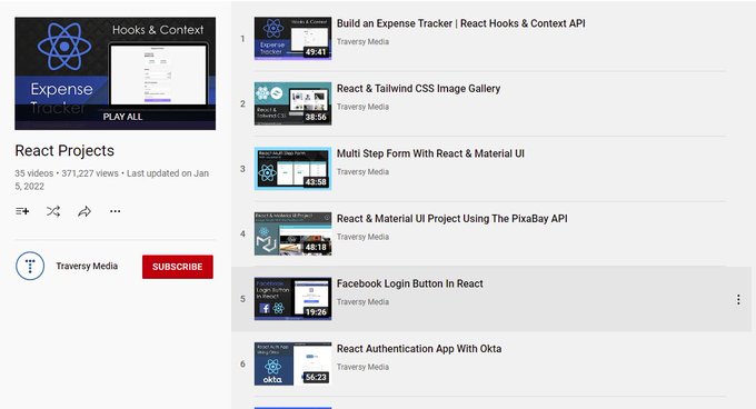 7 Youtube Channels that I personally used to learn React JS: - المسلسل ...