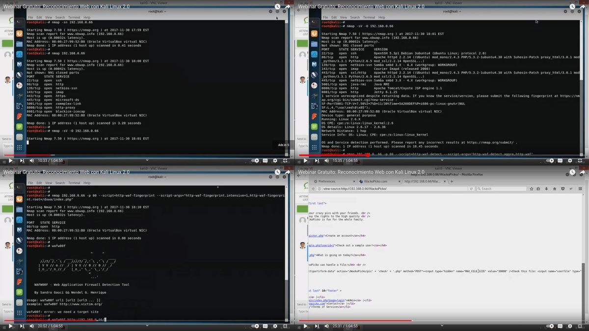 Alonso Caballero on Twitter: "El Webinar Gratuito: "Reconocimiento Web con Kali Linux 2.0" está ...
