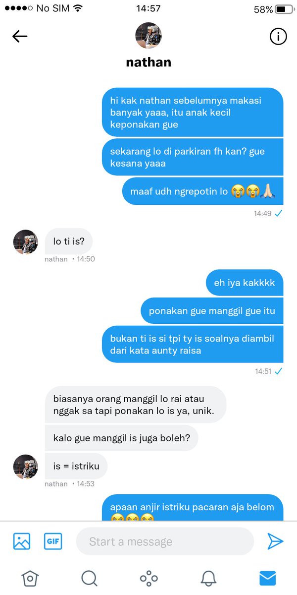 nesa || few twt nat nut 📌 on Twitter: "; is(triku) — jaemin few tweet au © scriptofnesa"