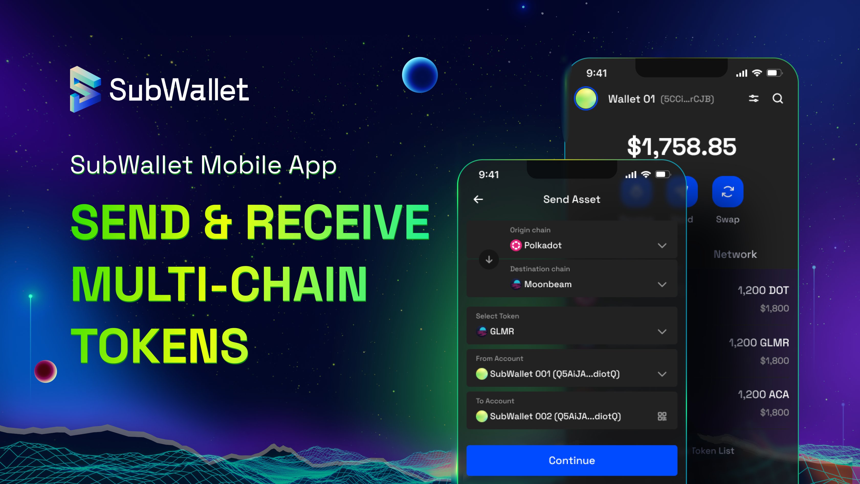 SubWallet @dotinsights_xyz on Twitter: "5. SubWallet mobile app also supports a multi-tab ...