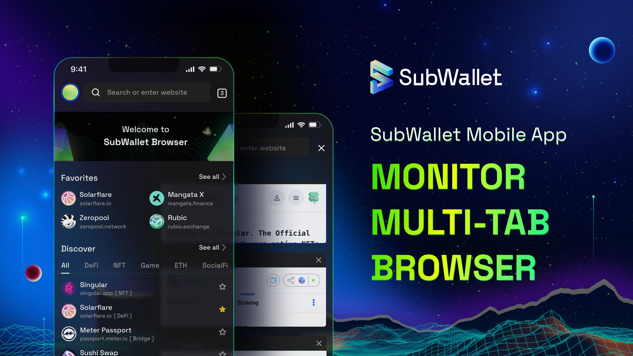SubWallet @dotinsights_xyz on Twitter: "5. SubWallet mobile app also ...