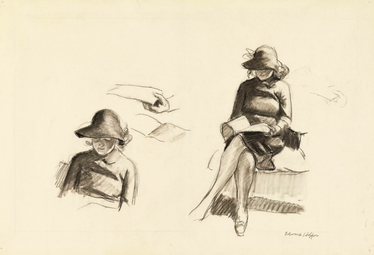 Edward Hopper Figure Drawings